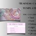 Skin Care Business Cards. Printable Canva Template. Fully Customizable ...