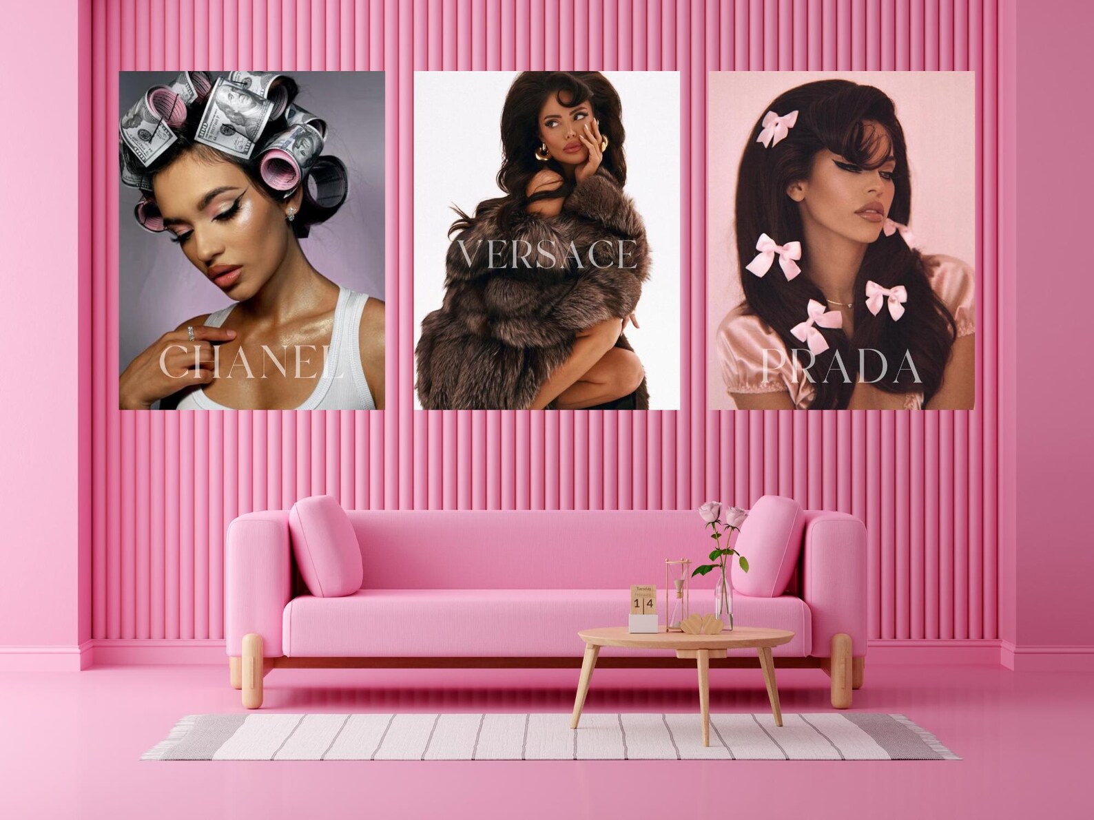 Salon Wall Art. 3 Piece Printable Wall Art Set. Hair Stylist Room Decor ...