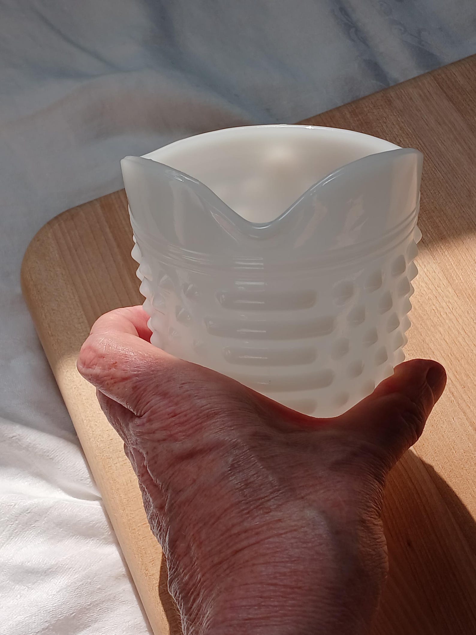 Vintage Fire King Hobnail Milk Glass Pitcher: 1960s Barware - Etsy