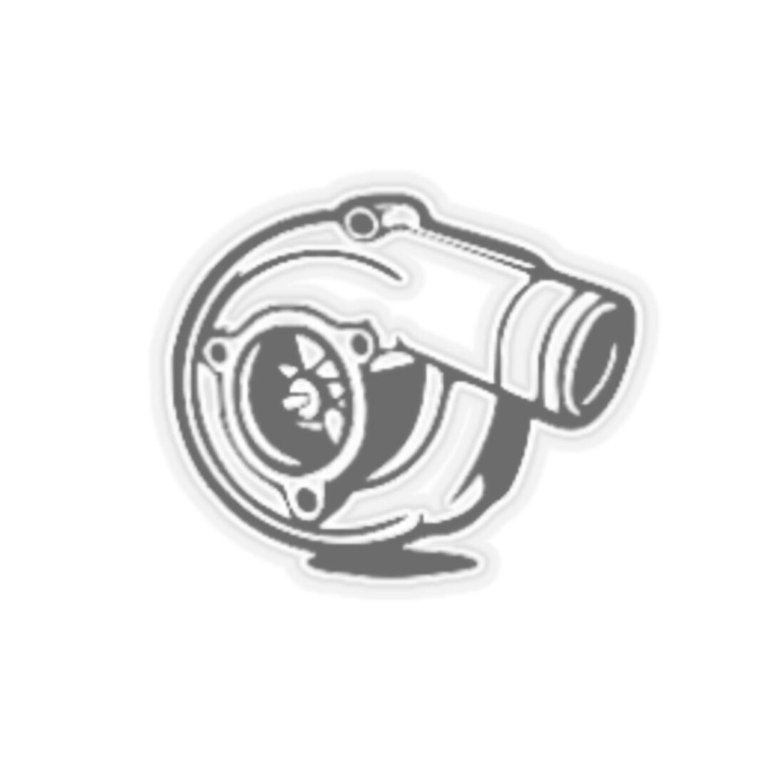 Turbocharger Car Guy Stickers - Automotive Decals, Car Stickers, Laptop ...