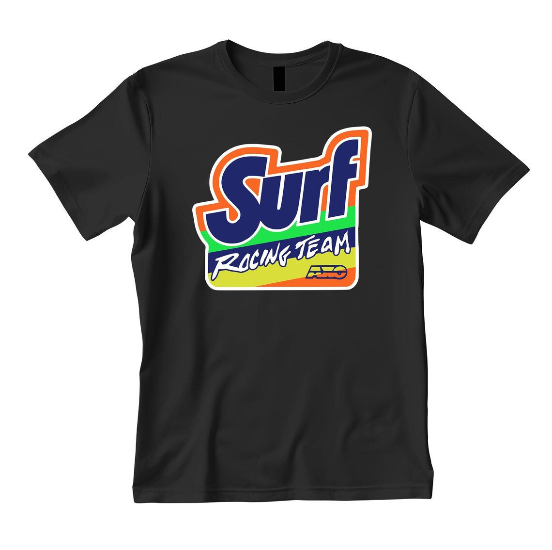 Surf Racing Team AXO Reproduction Decal or T-shirt, Old School Vintage ...