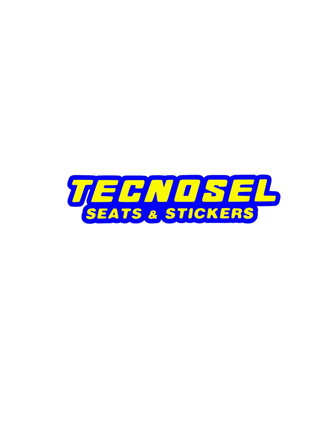 Tecnosel Seats & Stickers Reproduction Decal Old School Vintage ...