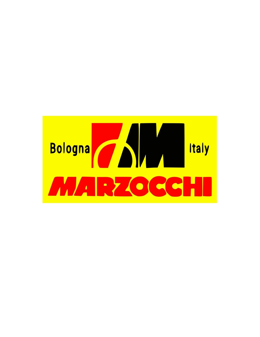 Marzocchi Italy Reproduction Decal, Old School Vintage Motocross - Etsy
