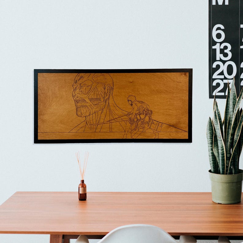 Attack on Titan Wall Art - Etsy