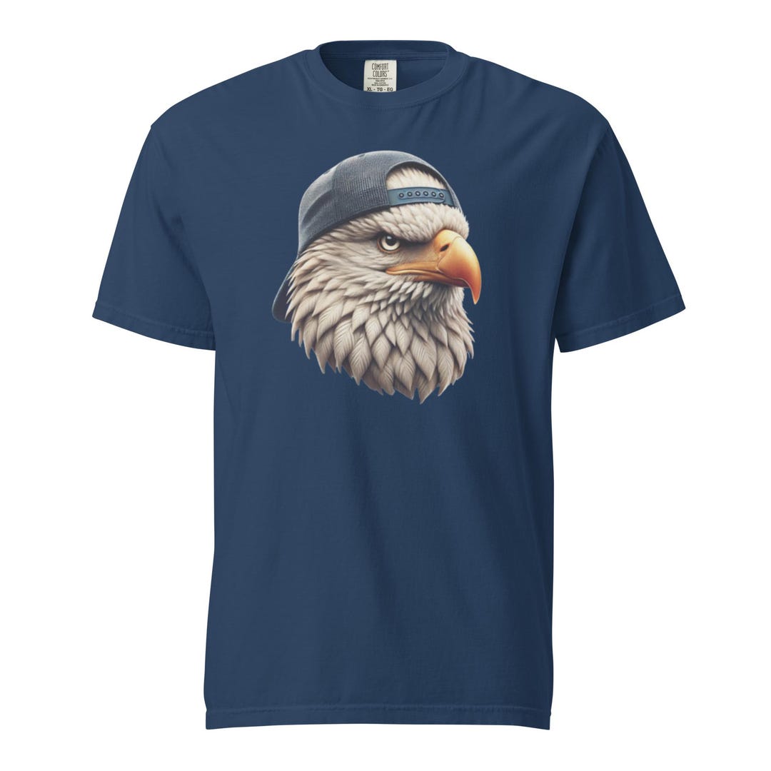 Eagle Wearing Backwards Hat Unisex T-shirt - Etsy