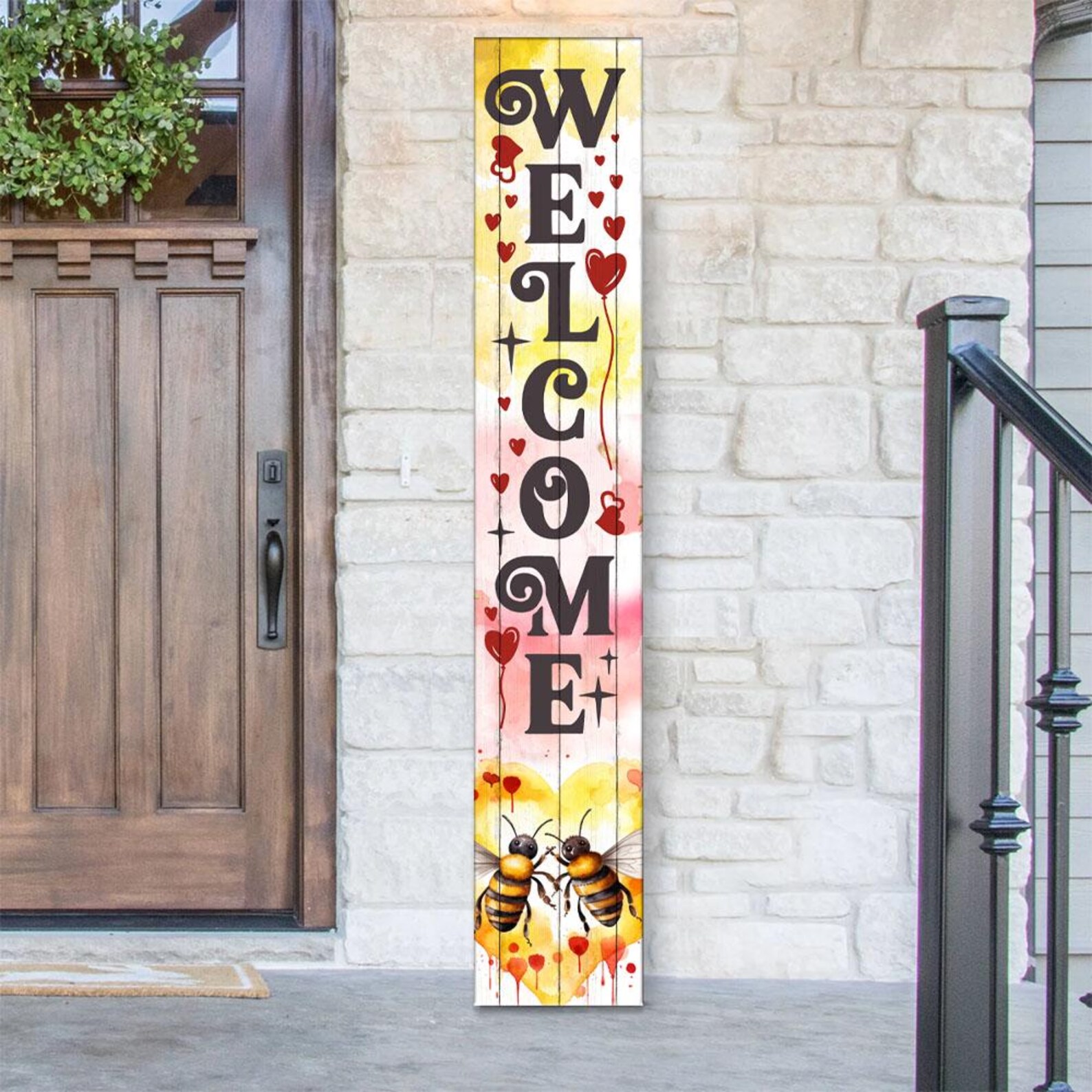 Hand-painted Valentine's Day Porch Leaners | Heart, Love, Valentines ...