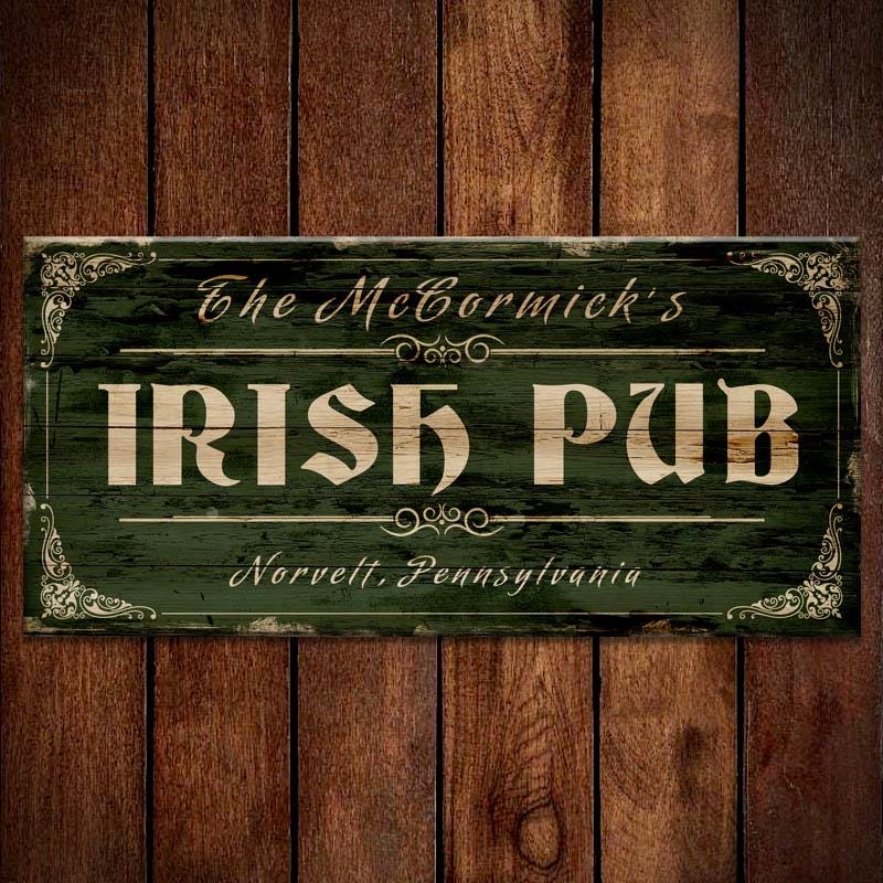 Pub Sign - Etsy