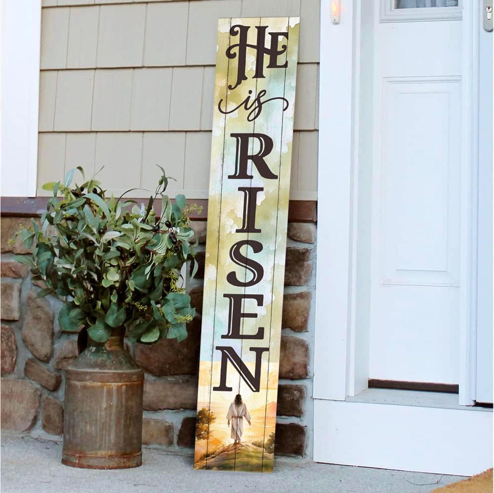 Handcrafted Easter Porch Leaner, 4 Design Choices, Spring Outdoor Decor ...