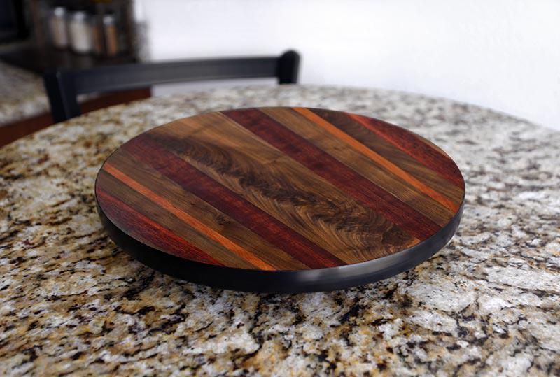 Round Lazy Susan, Table Lazy Susan, Wood Lazy Susan, Kitchen Lazy Susan ...