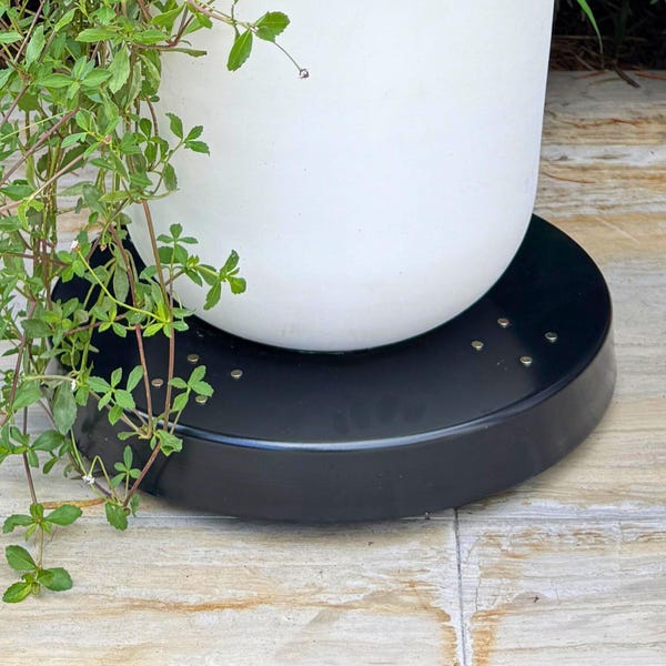 Steel Plant Stands Black - Etsy