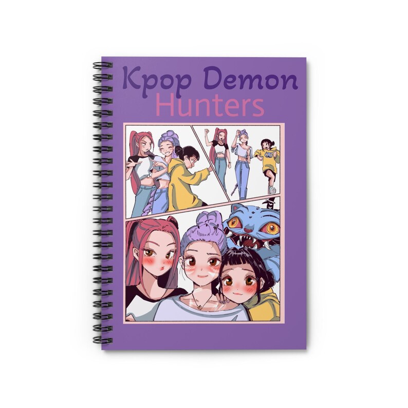 K-pop Demon Hunters Notebook,huntrix - Creative Writing, Cute ...