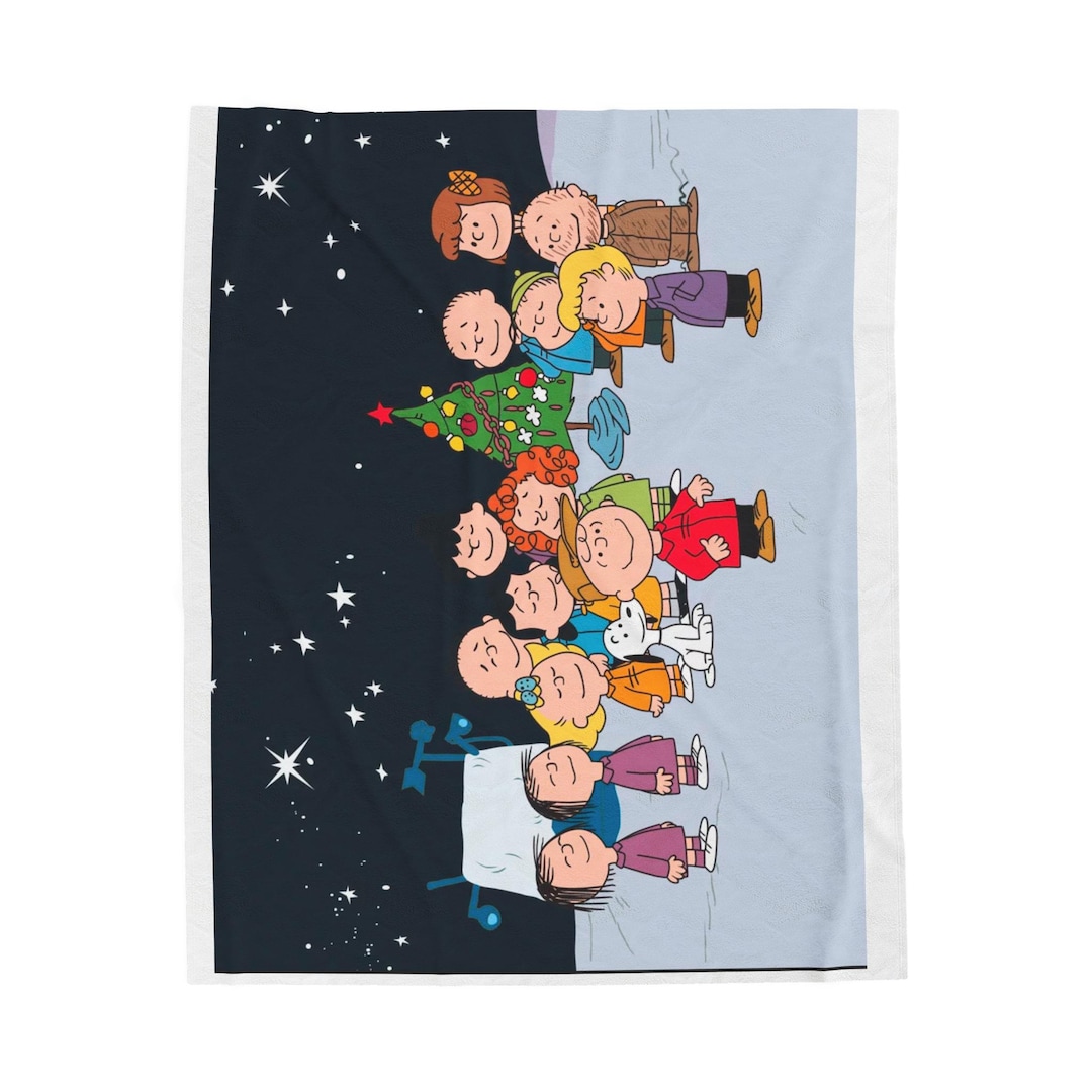 Charlie Brown Blanket - Etsy