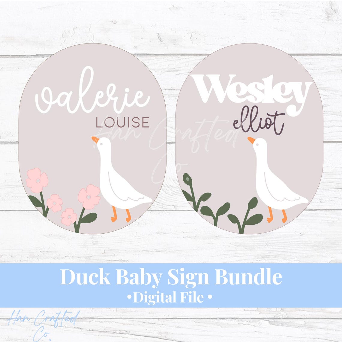 Duck Baby SVG Bundle | Goose Nursery SVG | Baby Shower File | Duck Baby ...