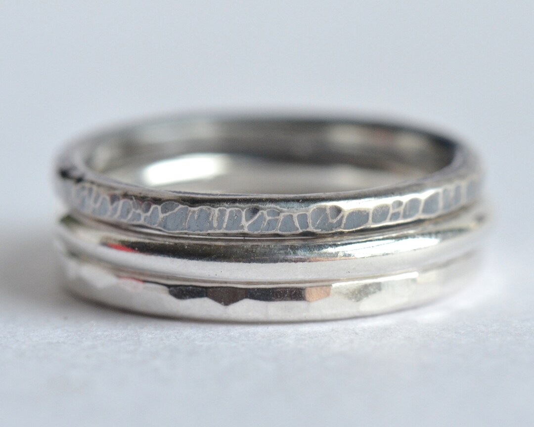 Sterling Silver Stacking Ring Made to Order - Etsy