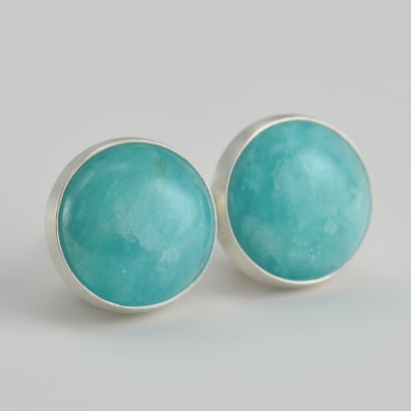 Blue Stud Earrings - Etsy