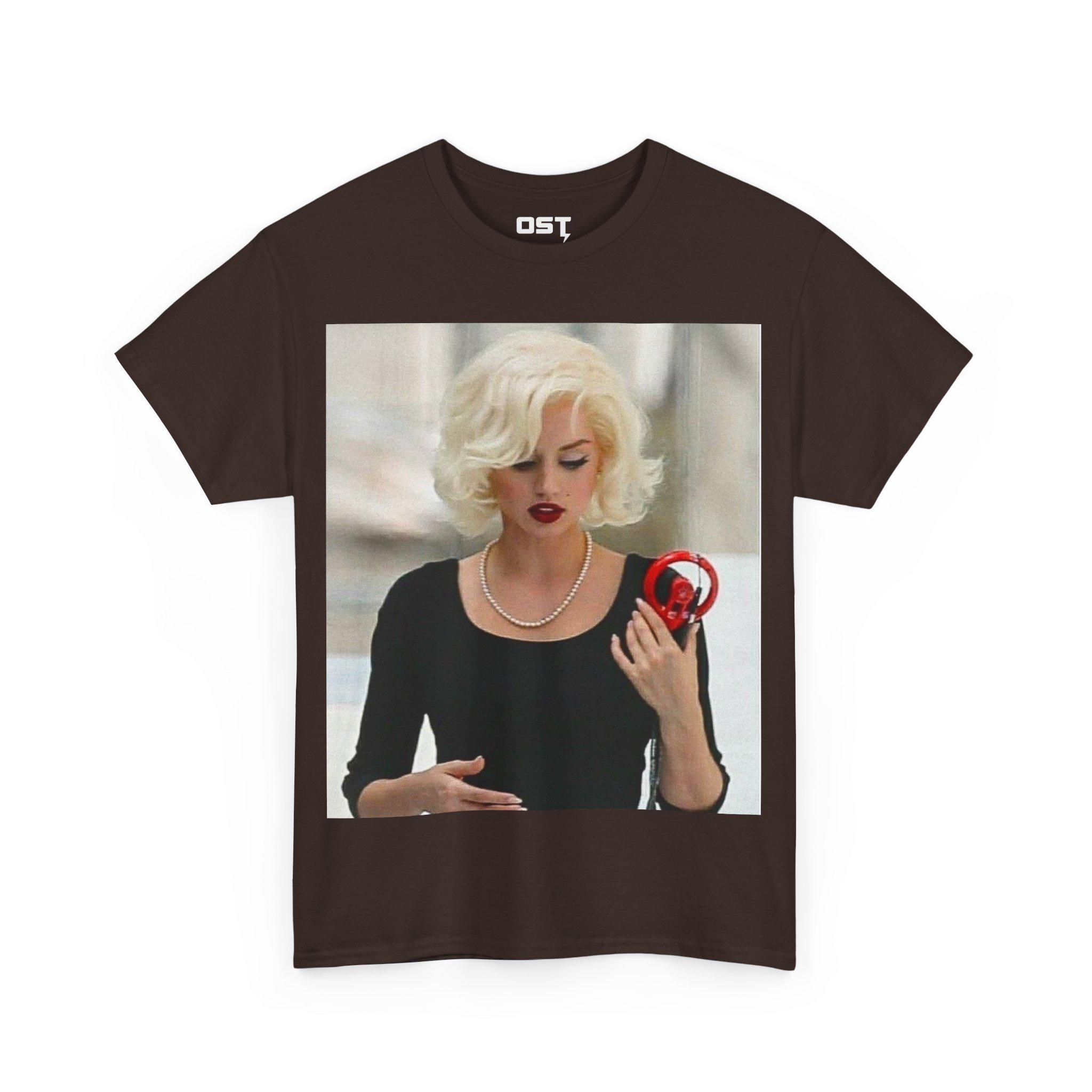 Vintage-inspired Ana De Armas Marilyn Monroe Tee, Unisex Heavy Cotton ...