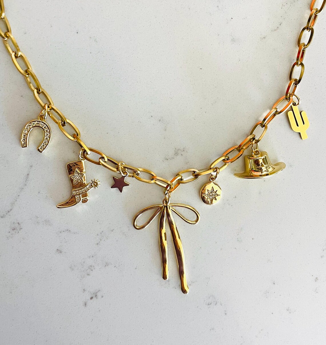 Custom Charm Necklace: Design Your Own Necklace - Etsy