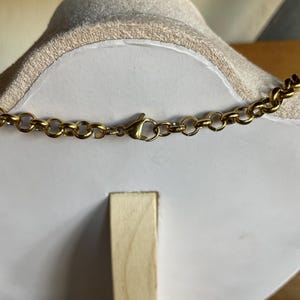 Mixed Metal Shackle Clasp Necklace - Etsy
