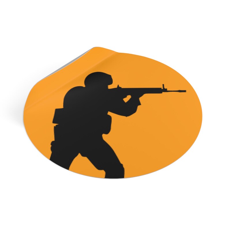 Counter-strike 2 Logo Stickers: Gamer Laptop, Water Bottle Decals - Etsy