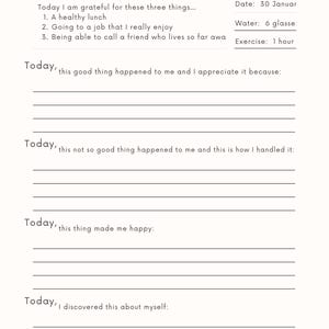 Goal Setting Planner: Printable Productivity Journal (PDF) - Etsy
