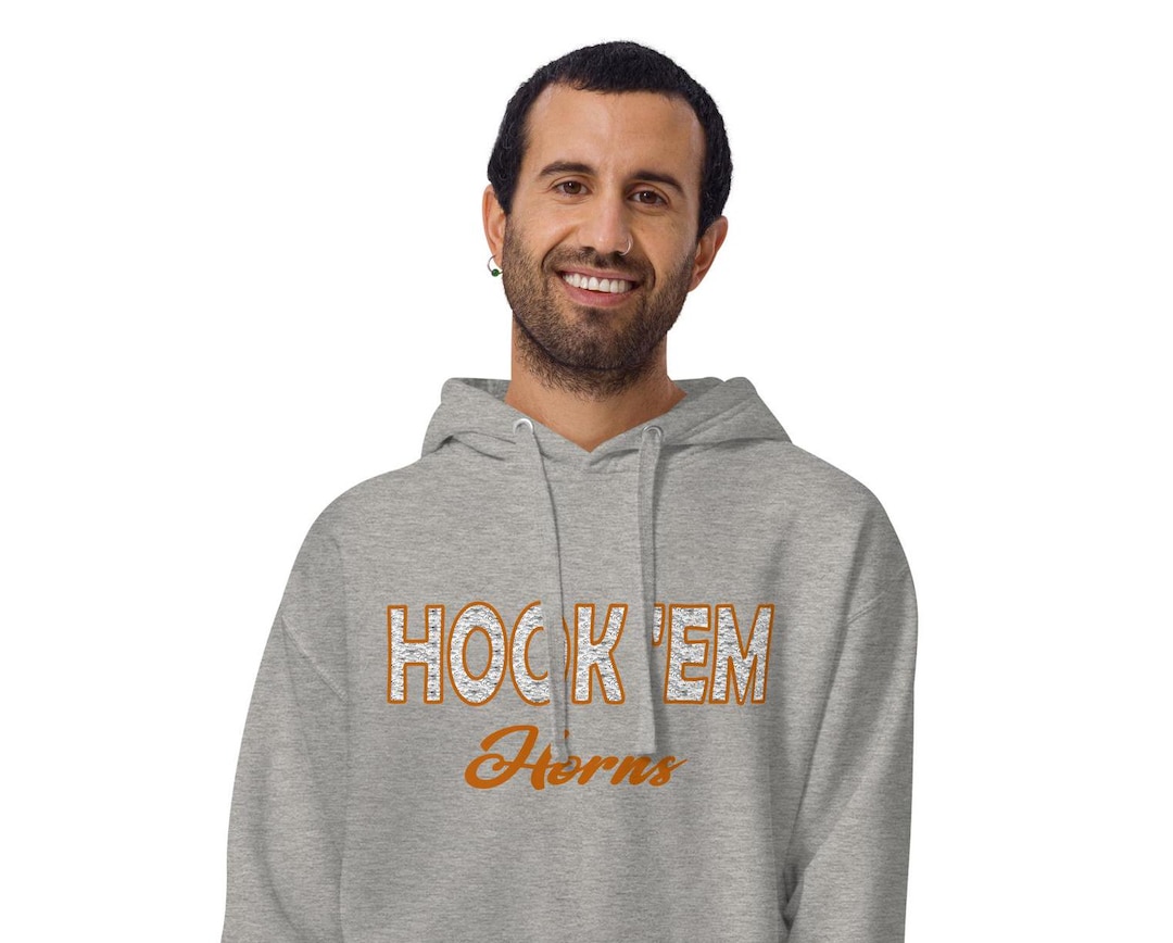Hook Em Horns T-shirt/hoodie/cropped Hoodie Perfect Gift for Any Texas ...