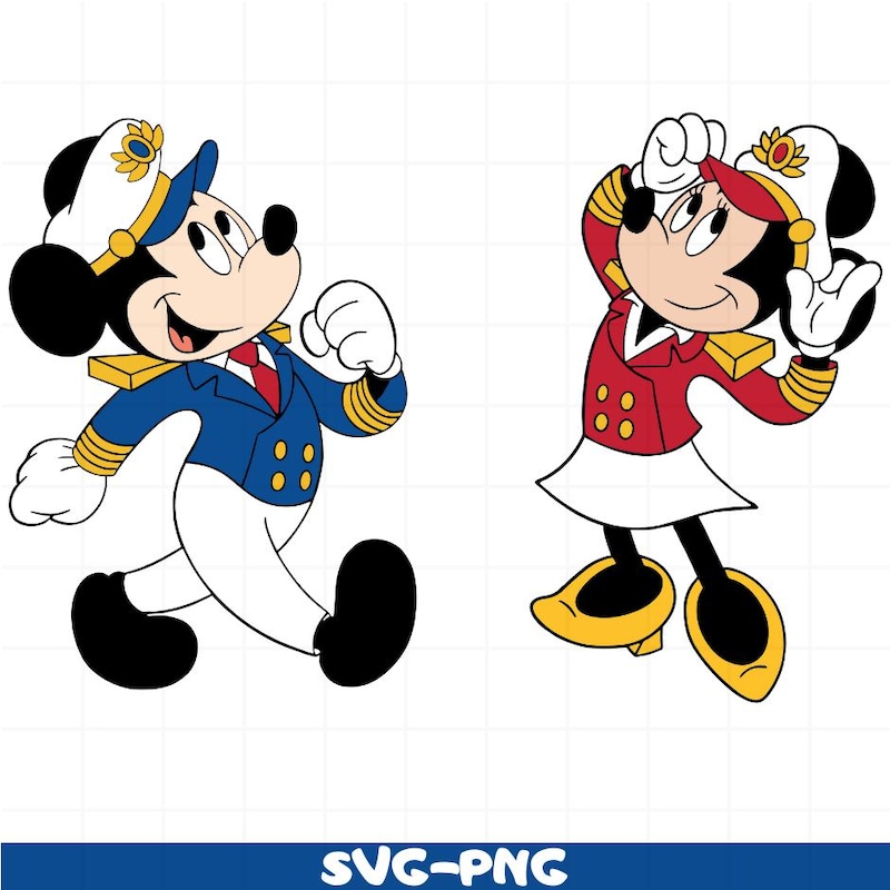 Nautical Mickey Mouse - Etsy