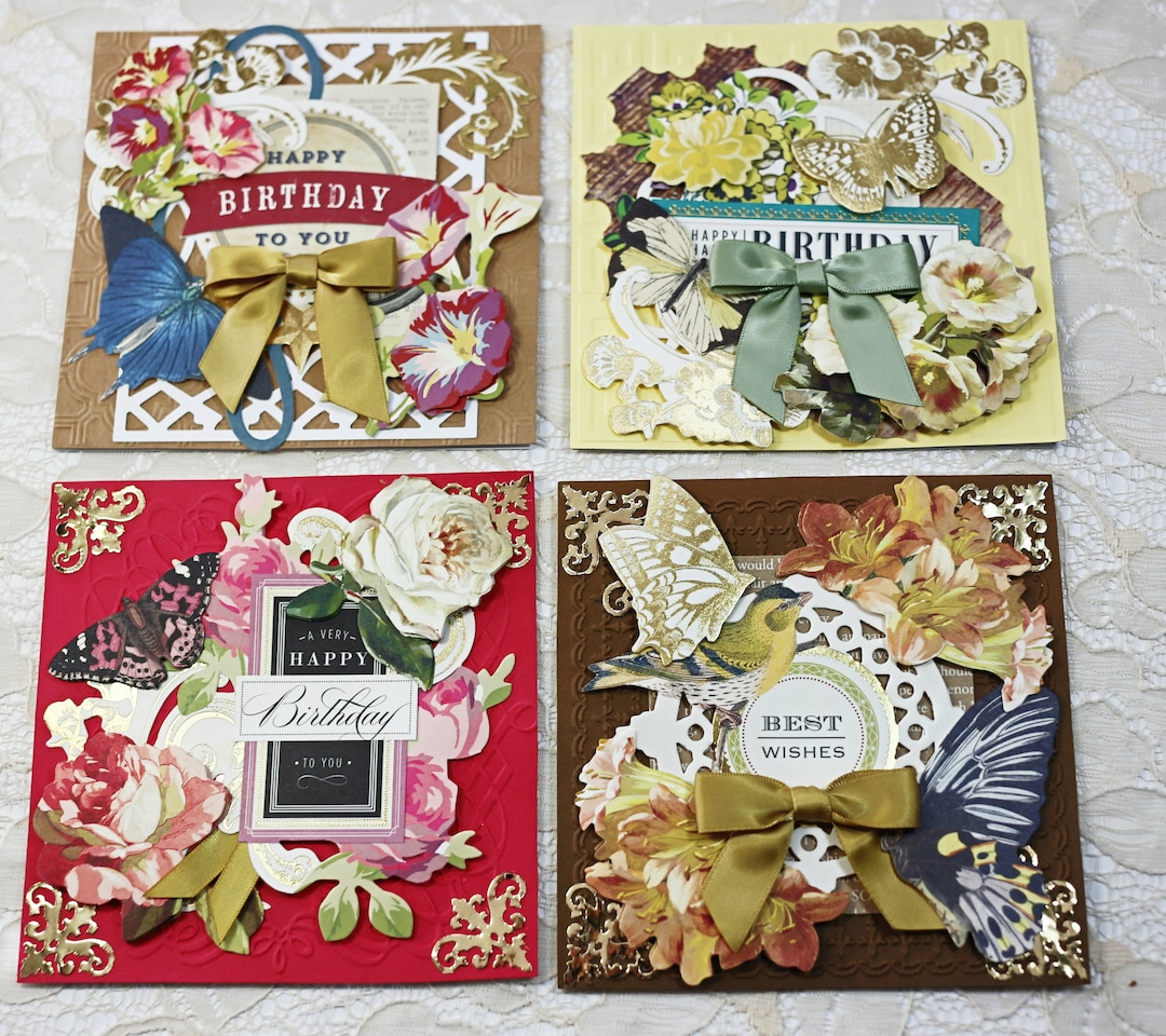 Birthday cards, handmade personalized birthday wishes for women, friend ...