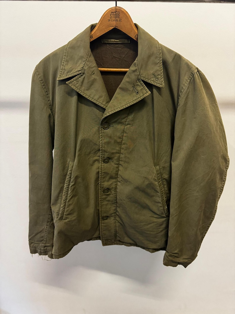 USN Deck Jacket N4 - WWII - Etsy