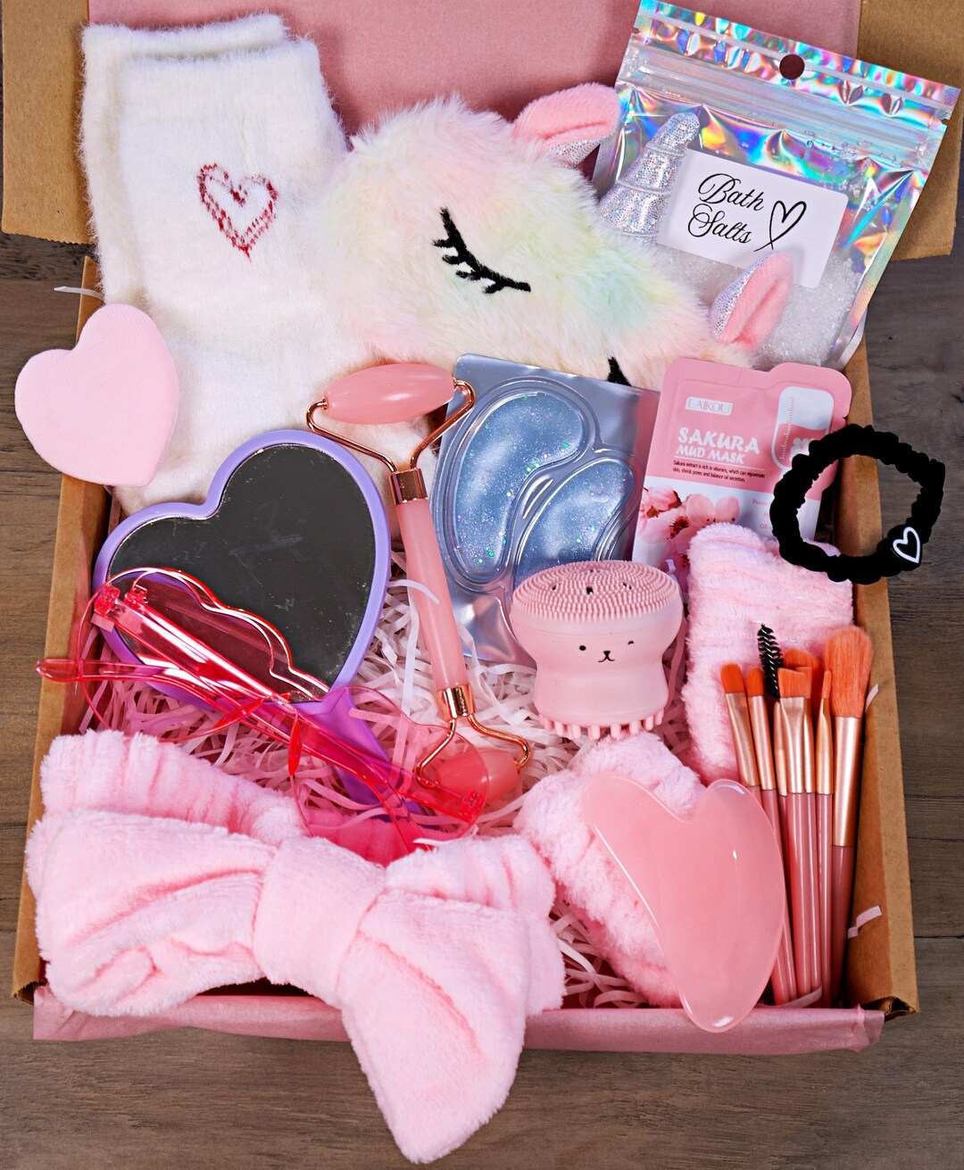 Teen Girls Pamper Relaxing Spa Night in Sleepover Gift Treat Letter ...