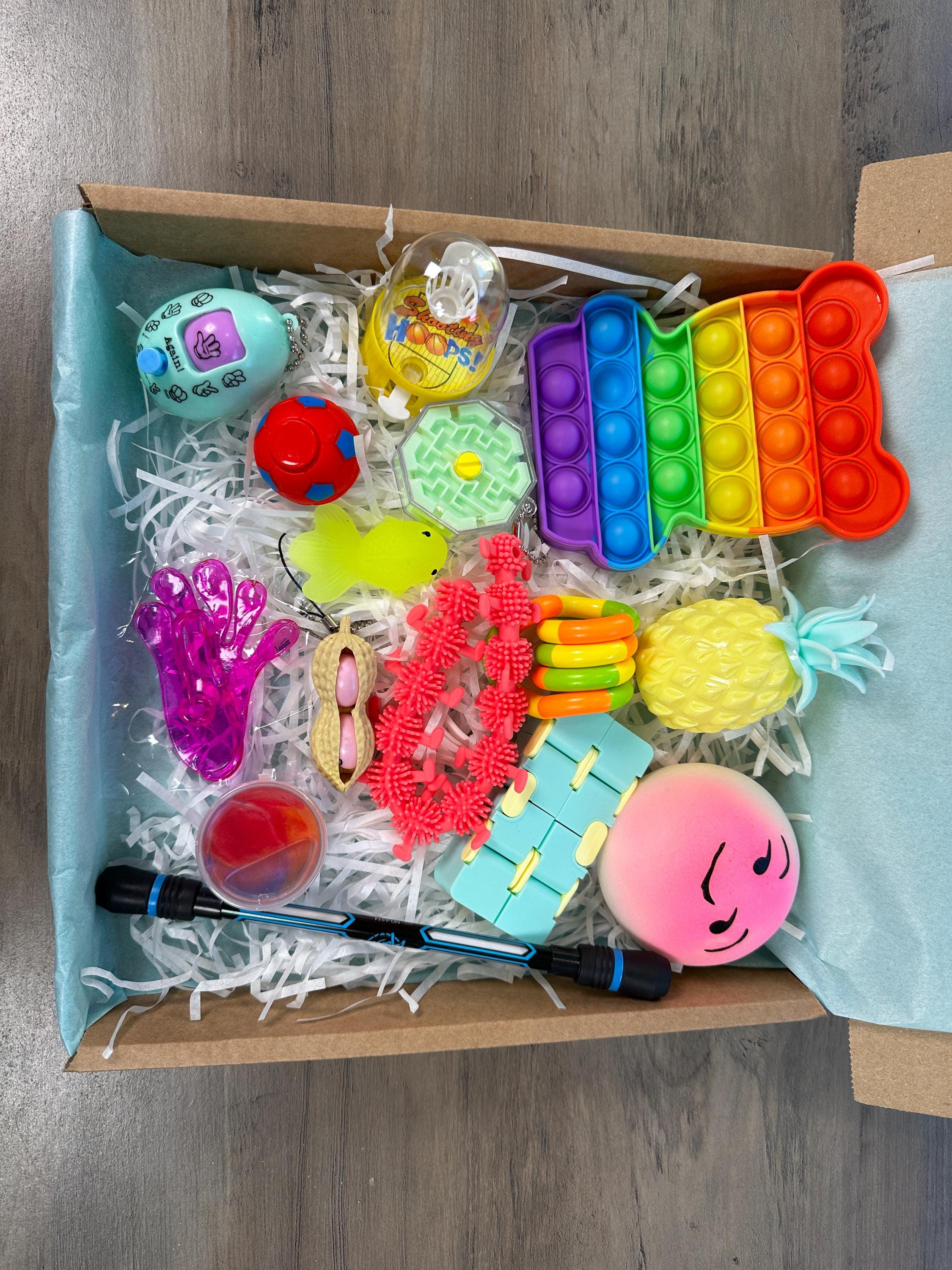 Fidget Toy Gift Box Containing 15, 10 or 5 Toys Autism ADHD Stress ...