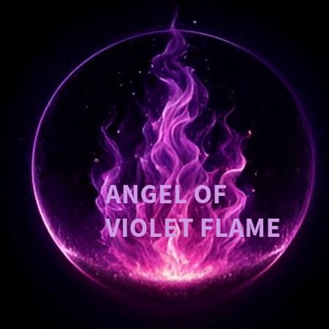 ANGEL VIOLET FLAME - Etsy
