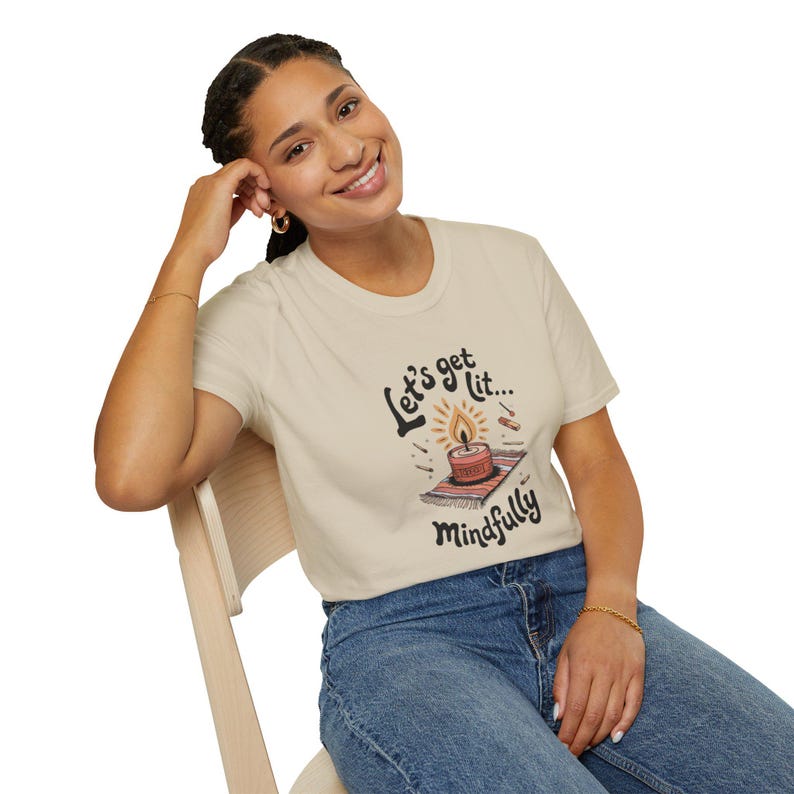 Mindfulness Graphic Tee, Relaxation Apparel, Gift for Self-care Lovers ...