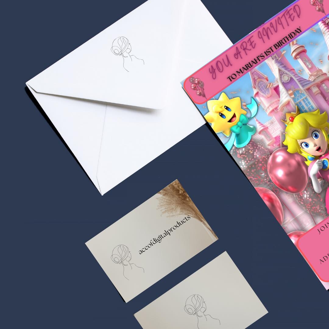 Children Invitation, Perfect for Kids ~ Digital Prints and Downloadable ...