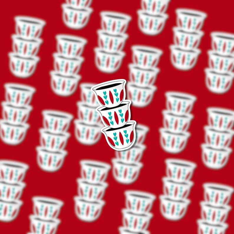 Lebanese Coffee Cups Sticker, Lebanese Sticker, Lebanon, Beirut ...