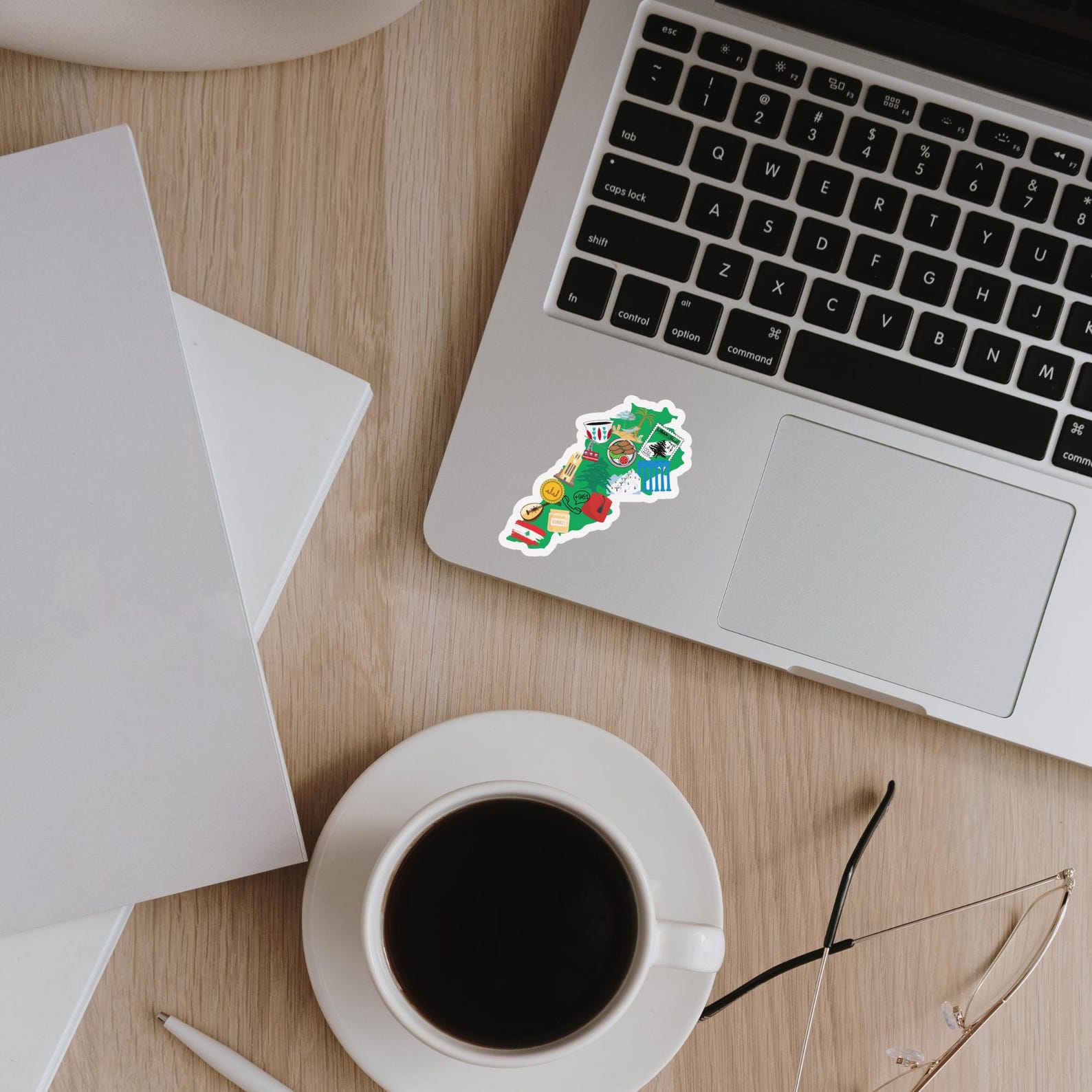 Lebanon Map Sticker, Lebanese Sticker, Lebanon Flag, Lebanon, Beirut ...