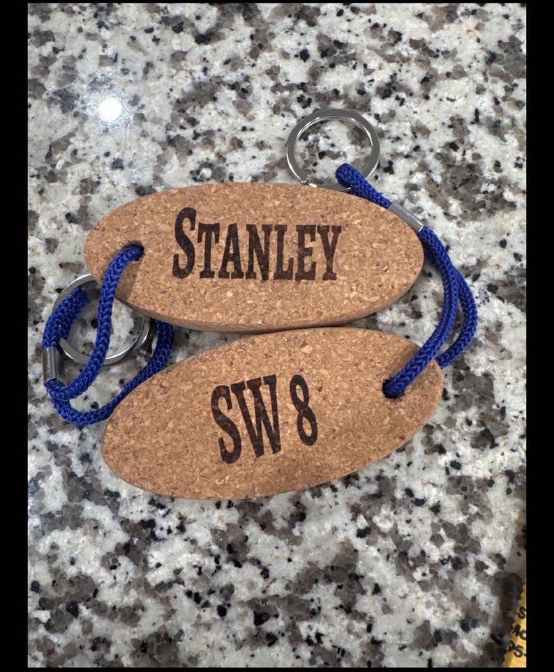 Floating Boat Key Chain - Customization Available - Etsy