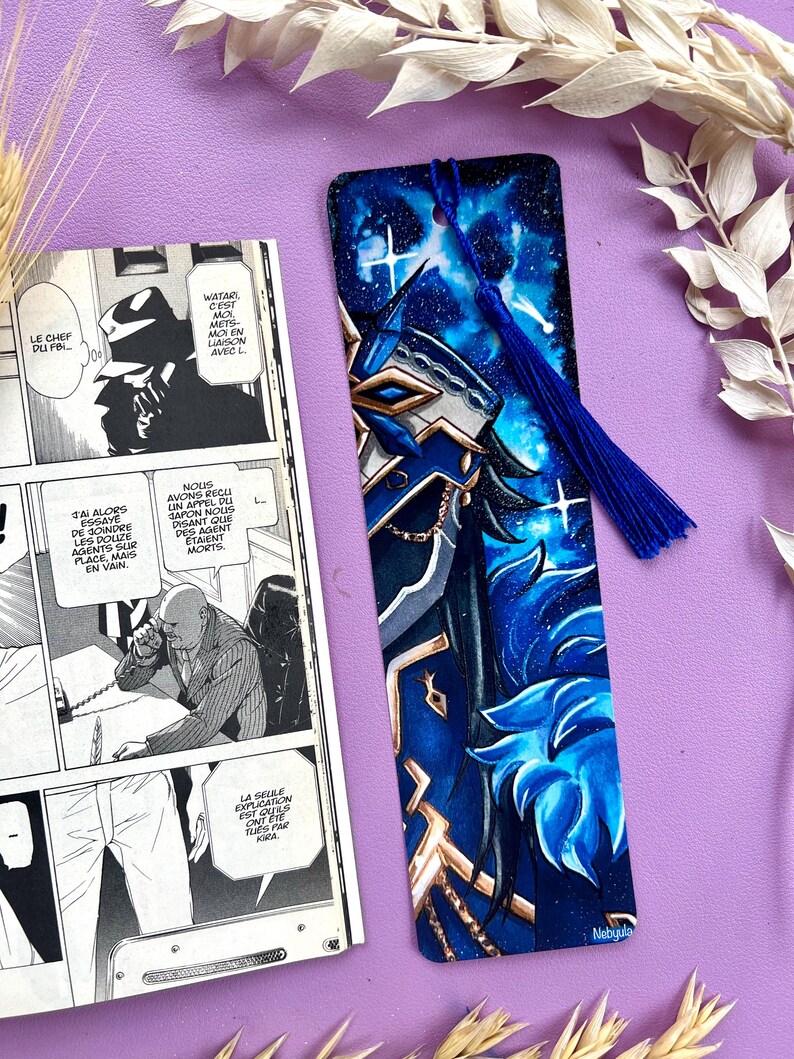 Marcador de Genshin Impact Natlan - Etsy México
