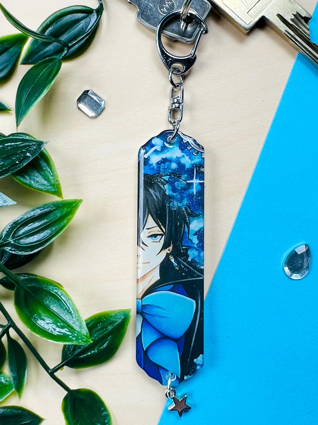 Vanitas Galaxy Keychain - Etsy