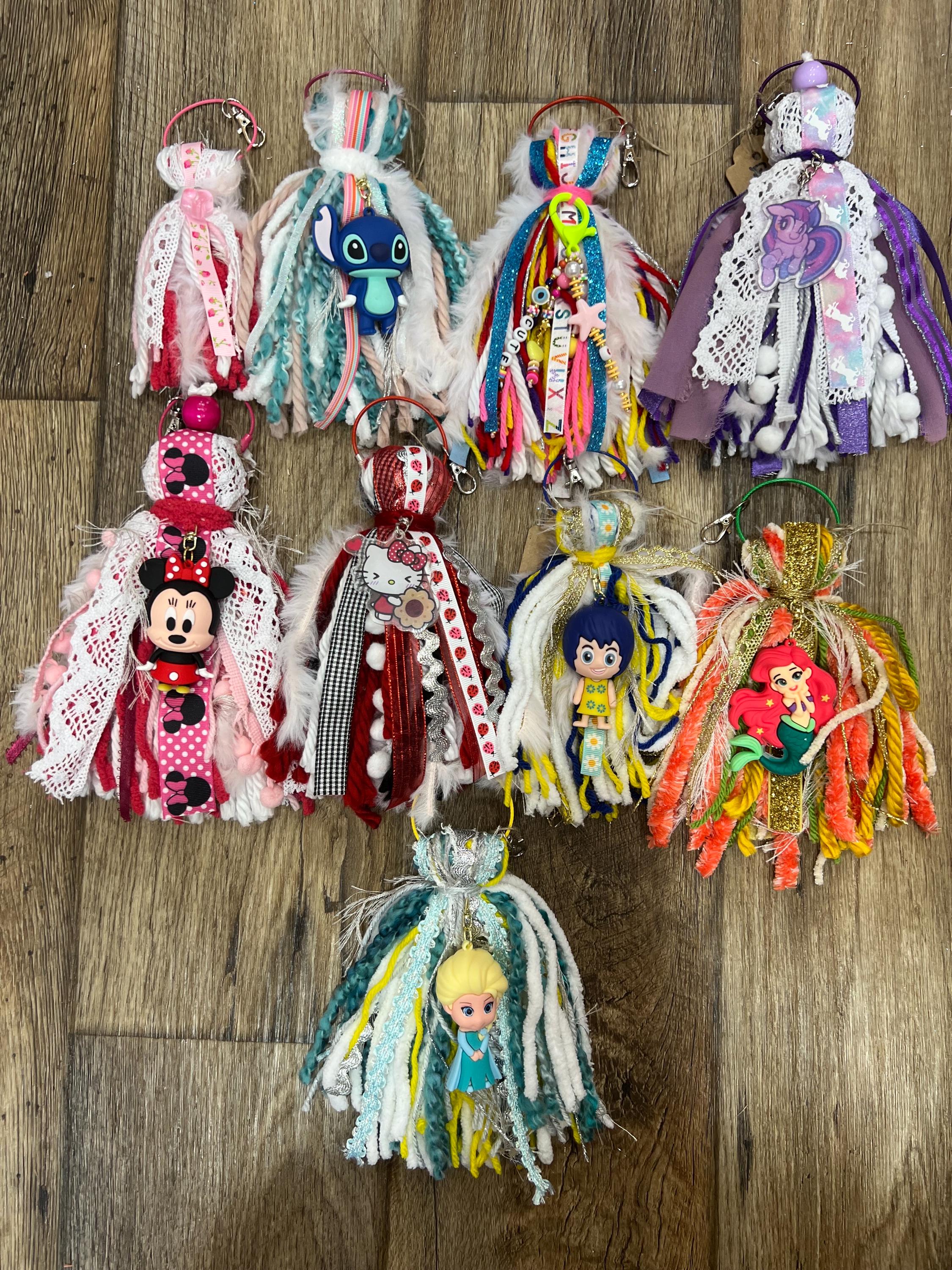 Ladies and Kids Backpack/bag Tassels - Etsy