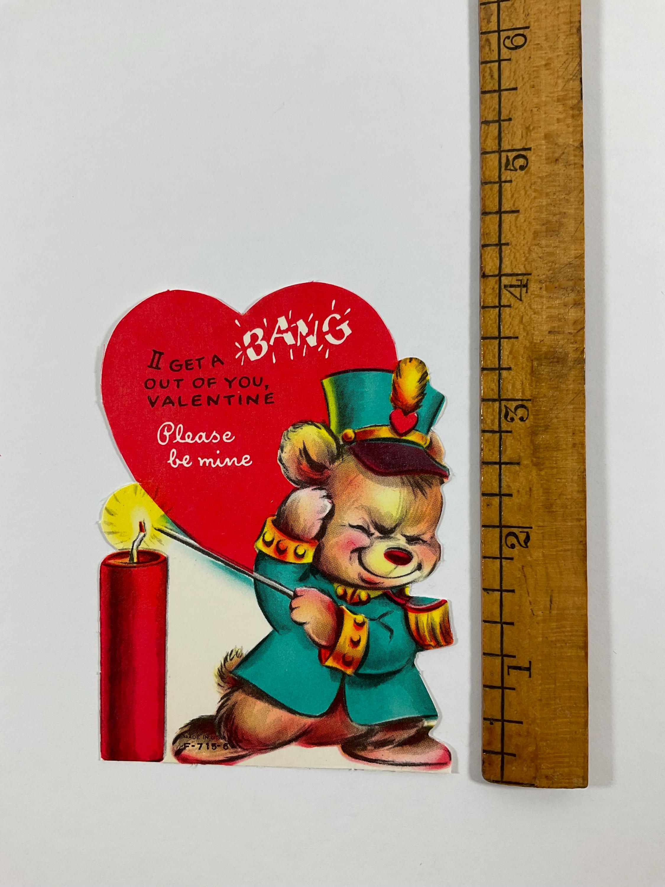 Vintage 1950s Teddy Bear Marching Band Conductor Candle Match ...