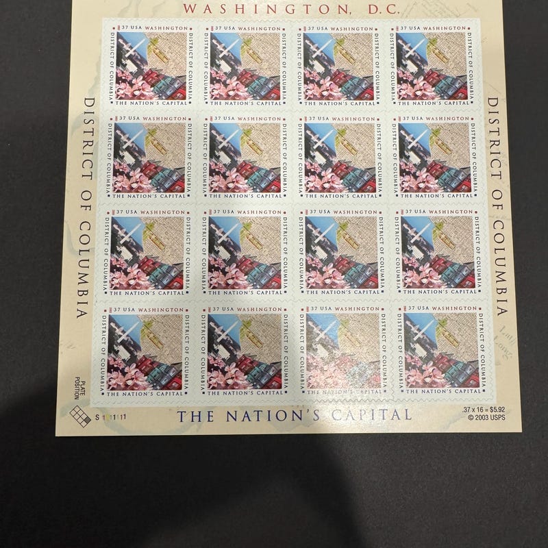 Washington Dc Stamps - Etsy