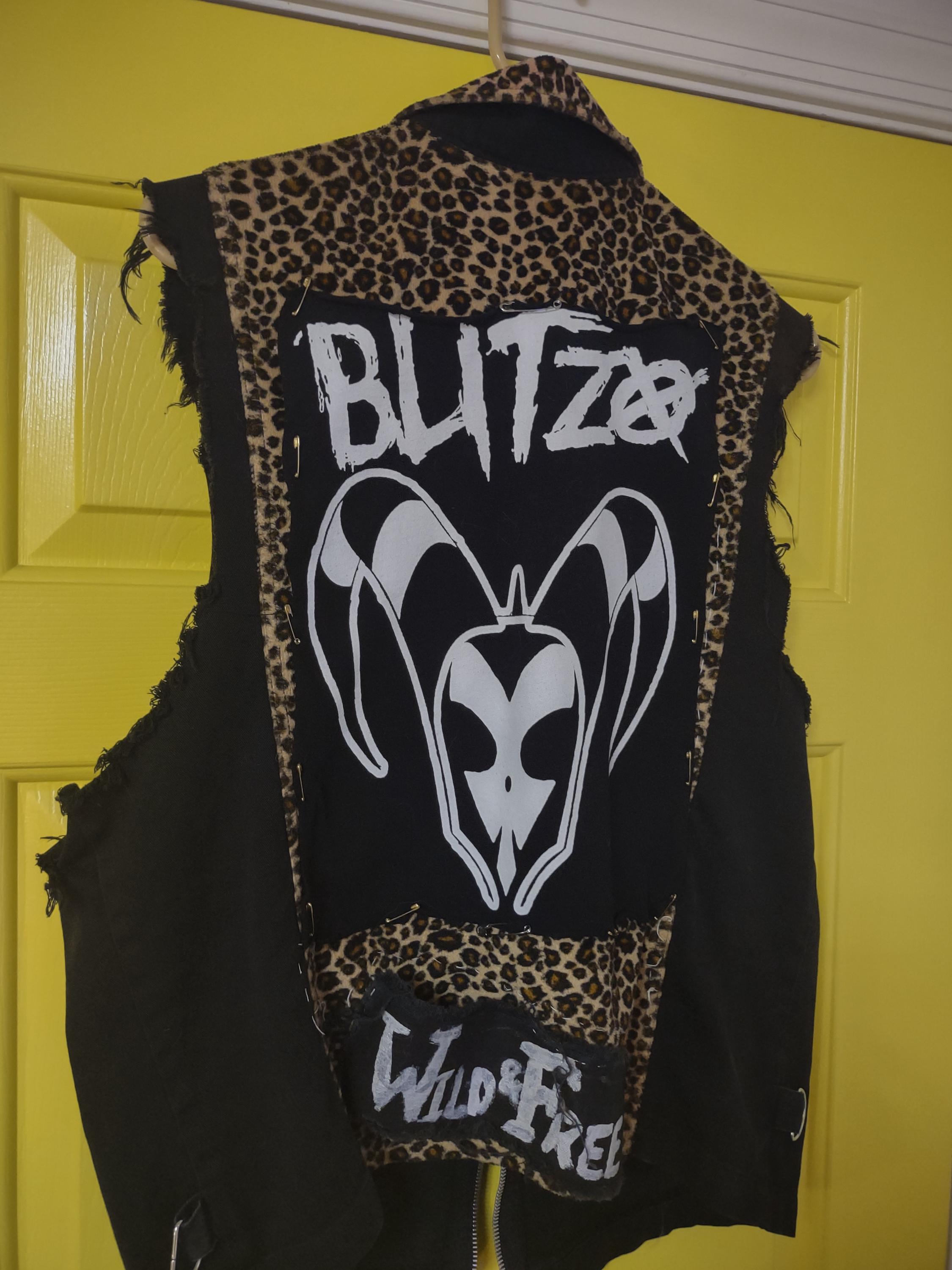 Hazbin Hotel Custom Punk Battle Vest (angel Dust) - Etsy