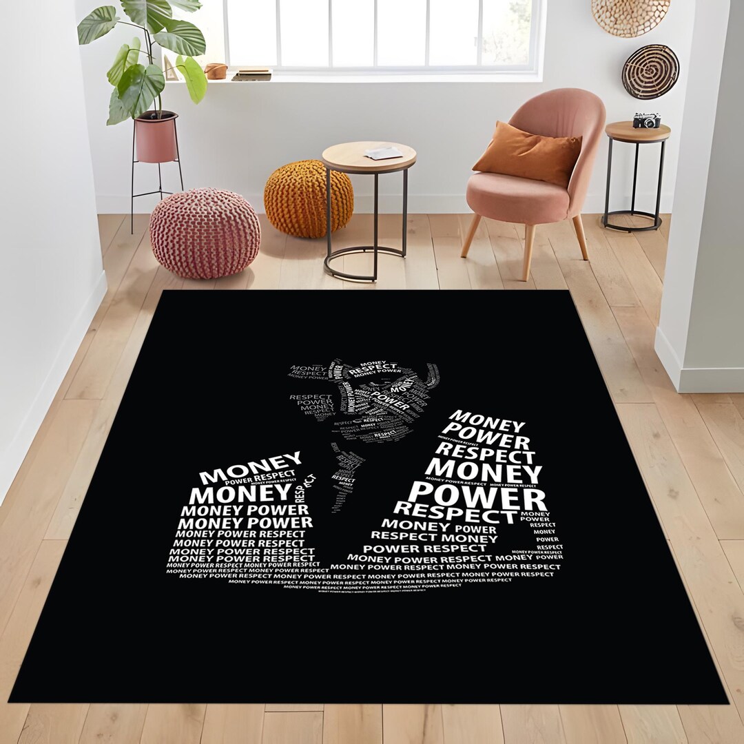 Scarface, Scarface Rug, Tony Montana Rug, Scarface Patterned, Living ...