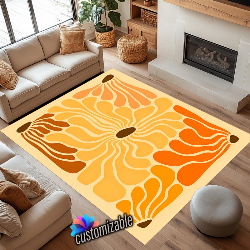 Groovy Rug - Etsy