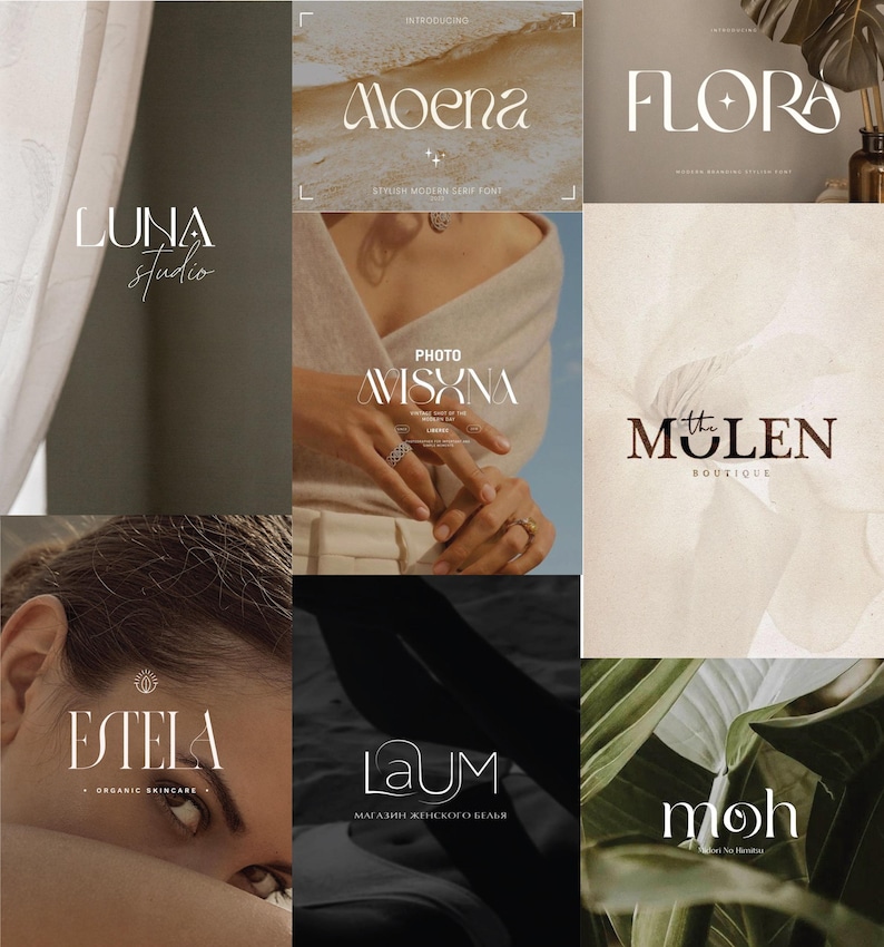 Custom Logo Design | Luxury Minimalist Initial Logo | Custom Monogram ...