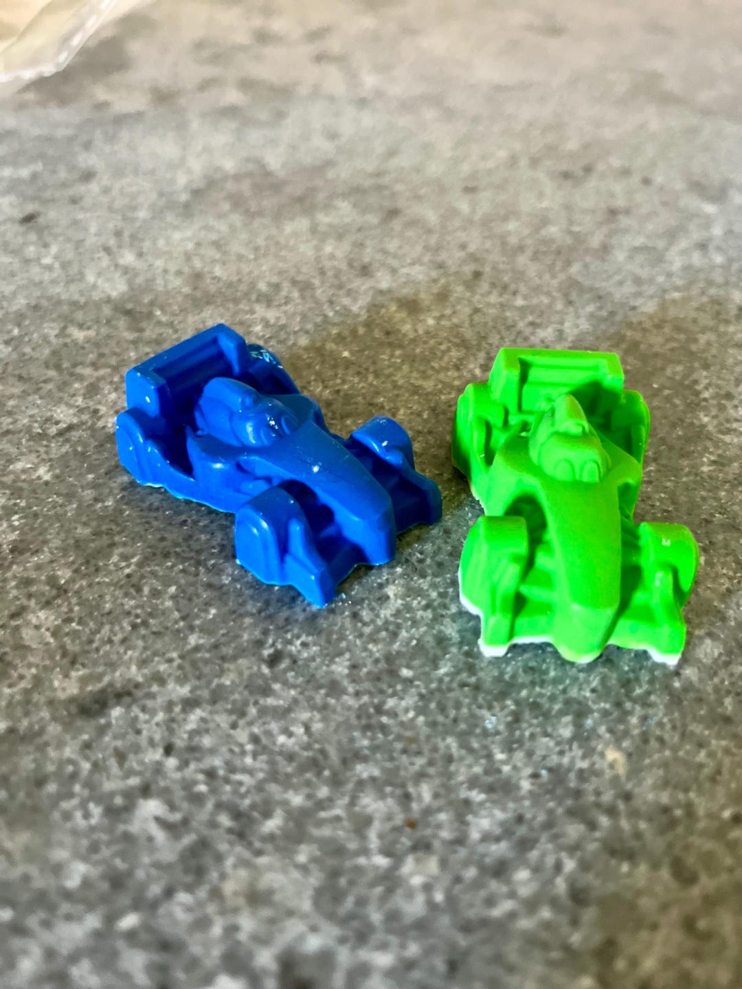 Set of 4 Colorful Race Car Crayons - Etsy