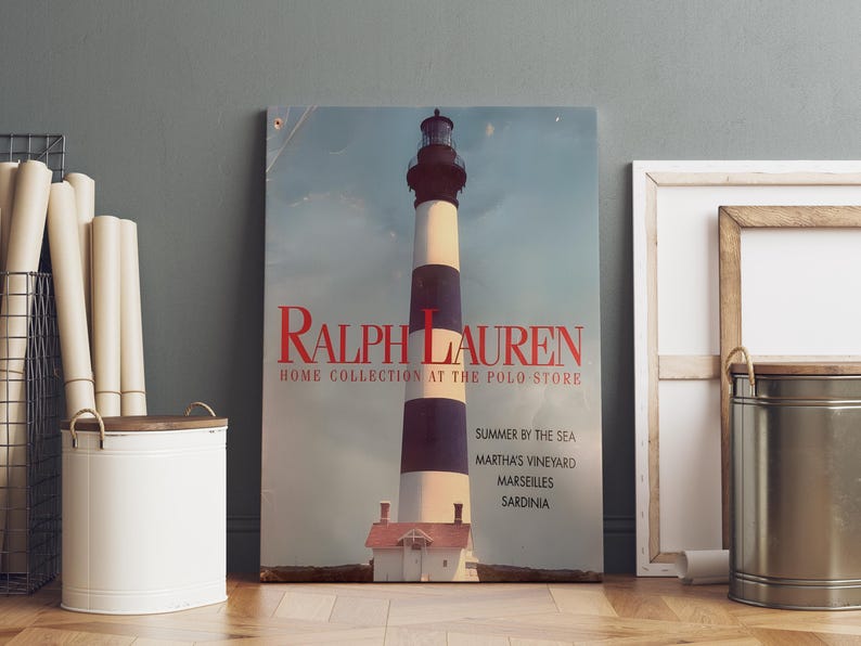 Ralph Lauren Art, Fashion Magazine Poster, Ralph Lauren Canvas, Ralp ...
