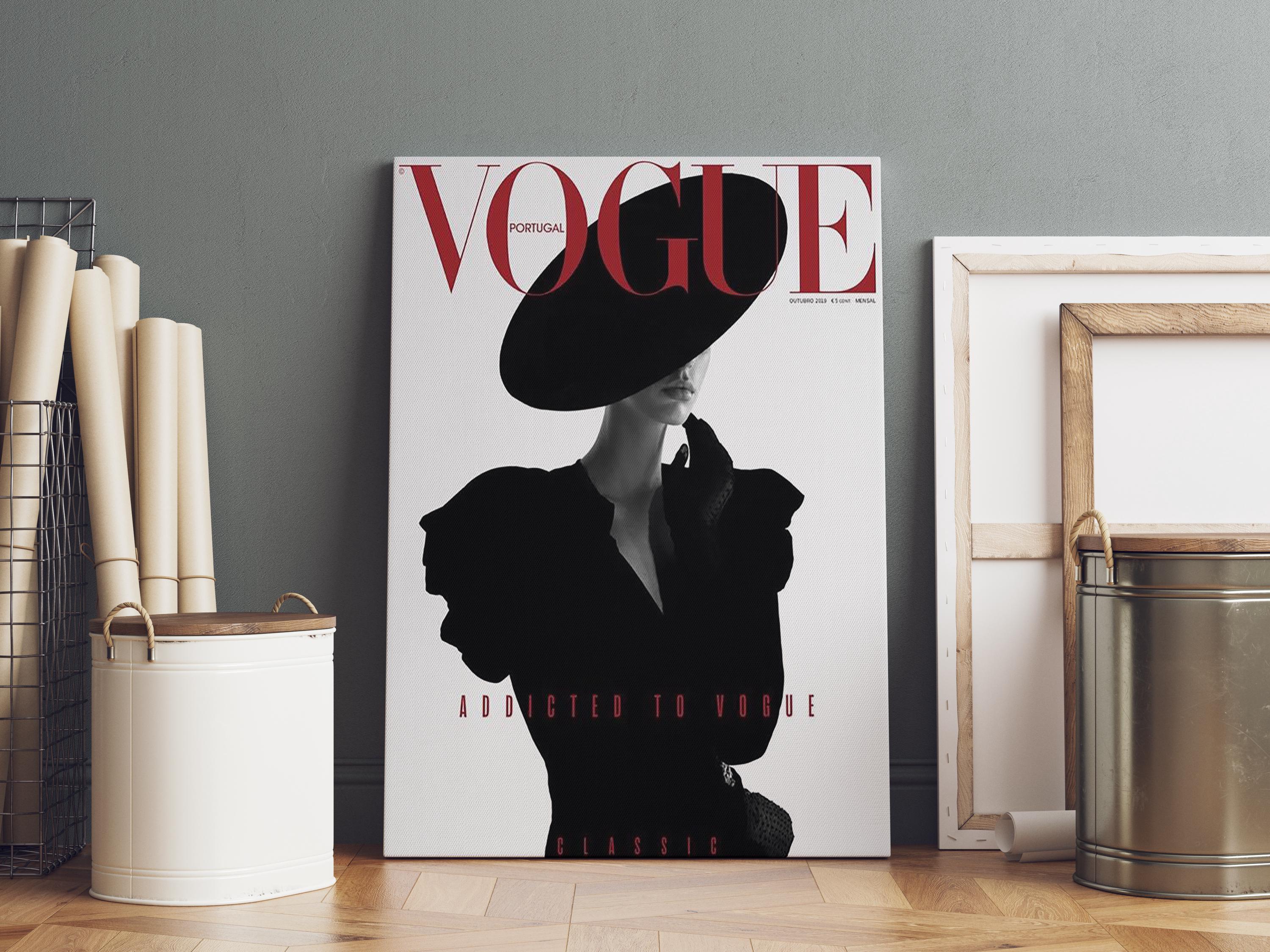 Vogue Poster, Fashion Magazine Poster, Trendy Wall Art, Ready to Hang ...