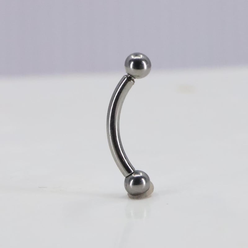 1/2 Curved Barbell - Etsy UK