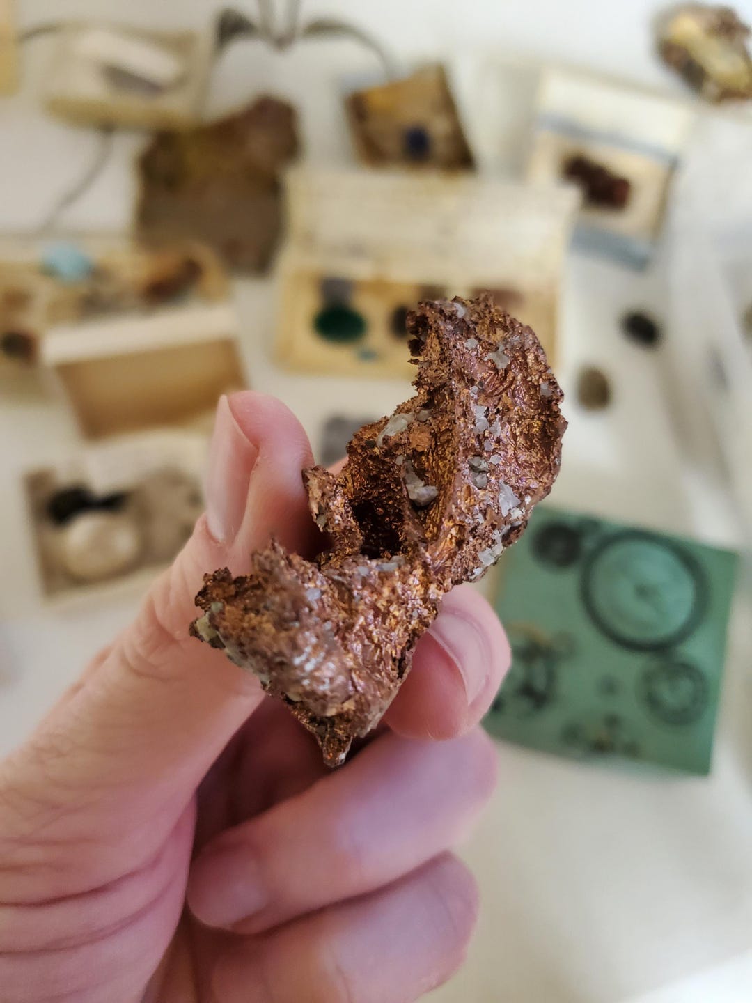 Genuine Native Copper Specimen Real Authentic Mineral and Stone ...